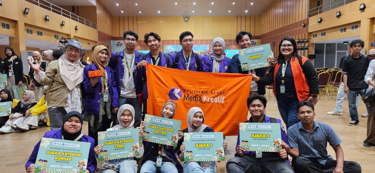 Polytechnic Creative Festival 2024 , PoliMedia Berhasil Raih Enam ...